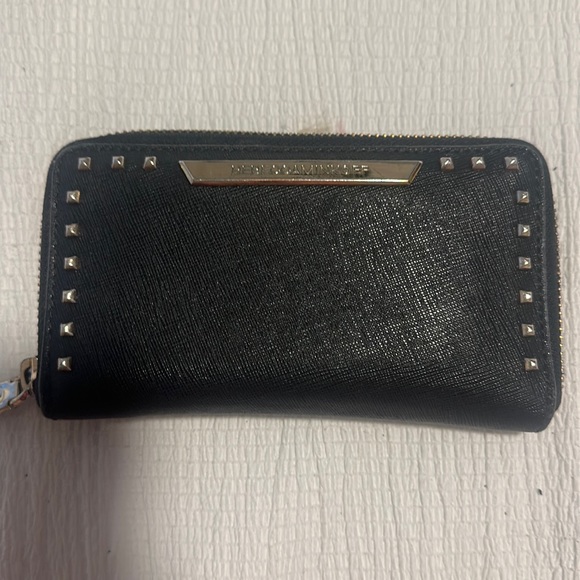 Rebecca Minkoff | Bags | Rebecca Minkoff Black Studded Pebble Leather ...
